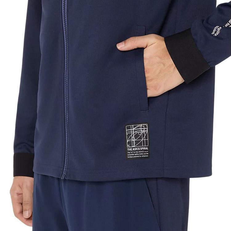 ASICS（アシックス） ドライハイブリッドストレッチニットジャケット