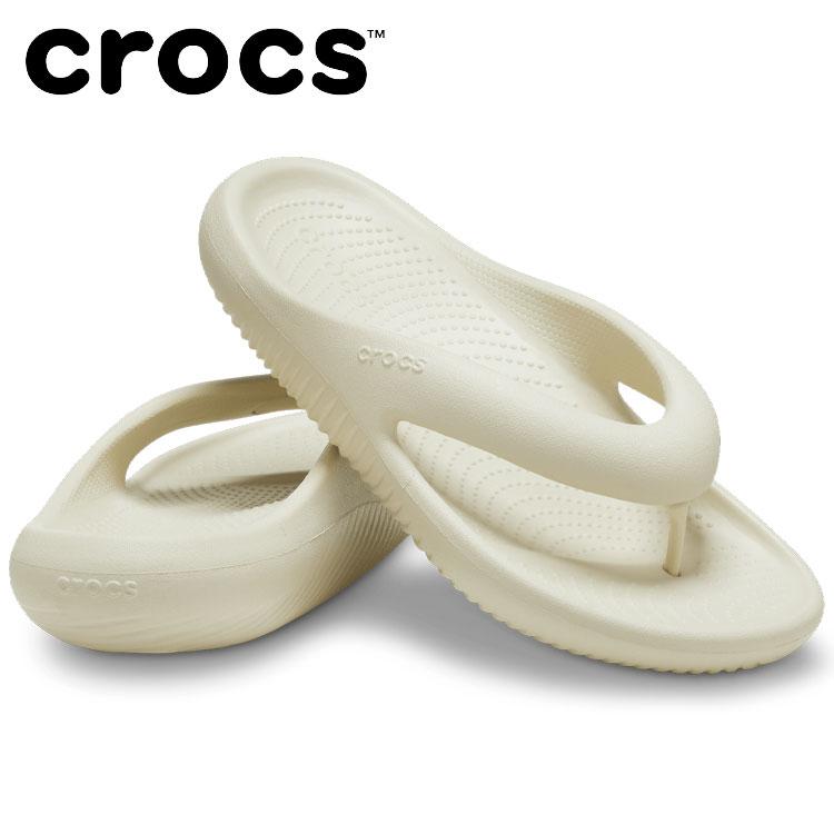crocs クロックス サンダル Mellow Recovery Flip メロウ リカバリー フリップ 208437-2Y2 メンズ ...