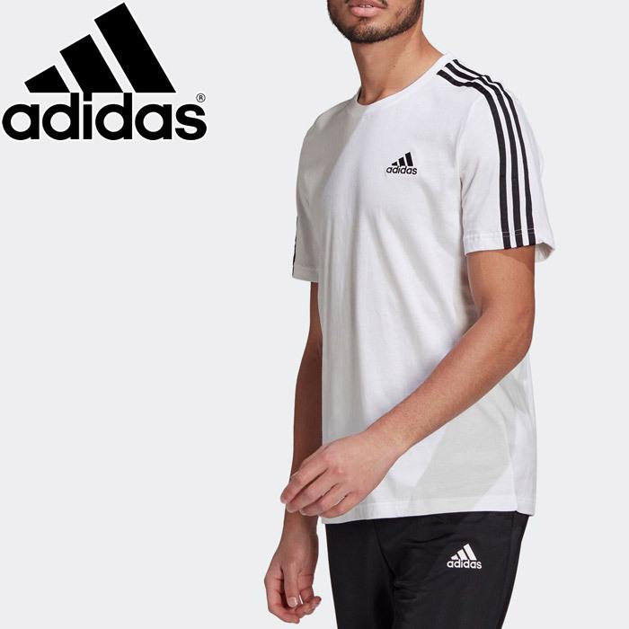 adidas メール便送料無料 アディダス M ESS 3ストライプス SJ Tシャツ 26800-GL3733 メンズ : イーゾーン ...