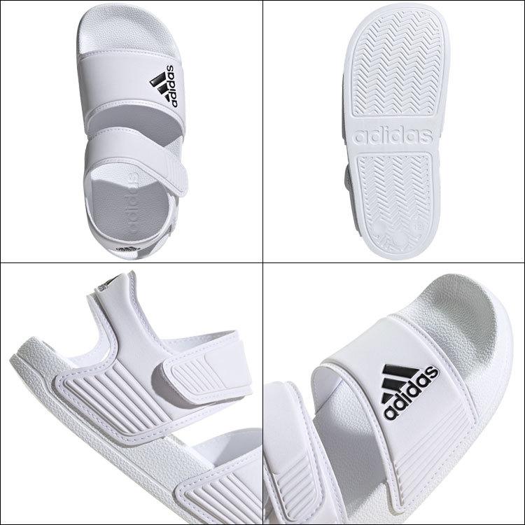 adidas アディダス ADILETTE SANDAL K ジュニアシューズ 子供靴 サンダル 男の子 女の子 男児 女児 おしゃれ ...