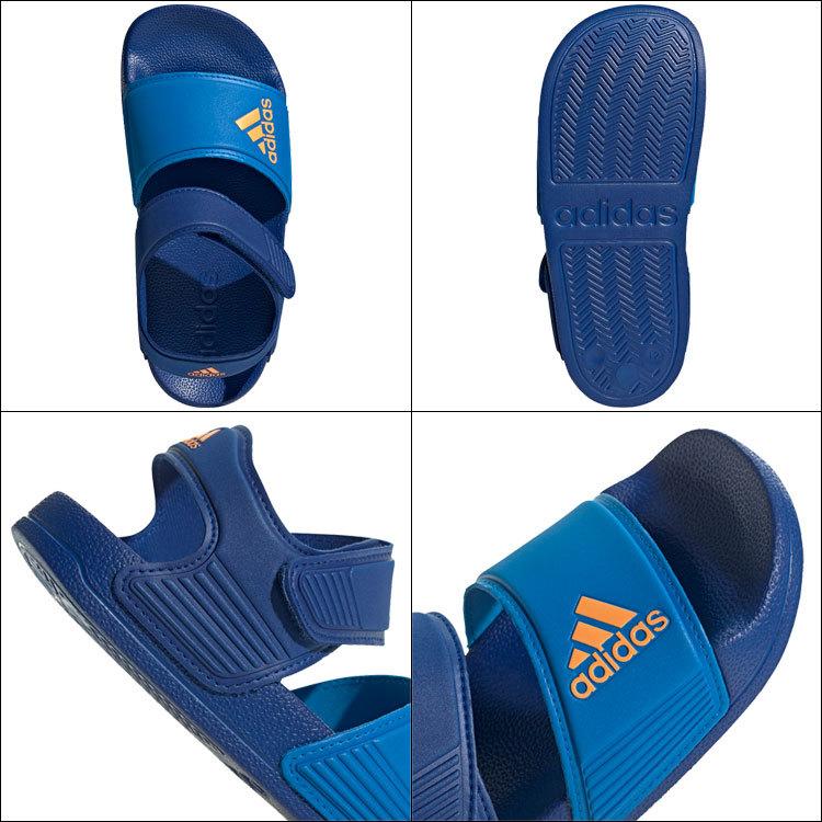 adidas アディダス ADILETTE SANDAL K ジュニアシューズ 子供靴 サンダル 男の子 女の子 男児 女児 おしゃれ ...