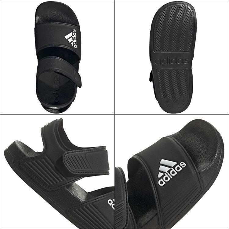 adidas アディダス ADILETTE SANDAL K ジュニアシューズ 子供靴 サンダル 男の子 女の子 男児 女児 おしゃれ ...