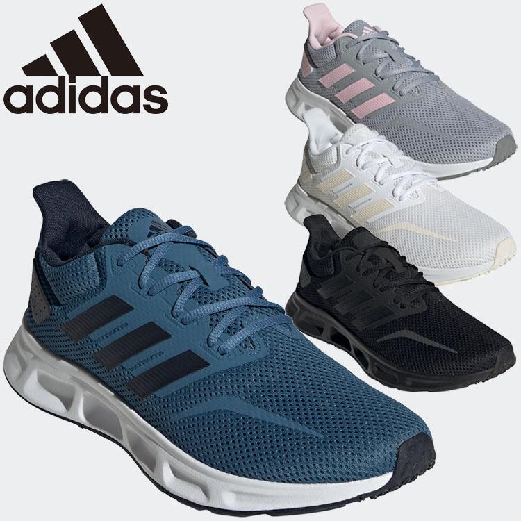 adidas アディダス SHOWTHEWAY 2.0 U メンズ レディース シューズ ランニングシューズ 男性 女性 おしゃれ ブラック ...