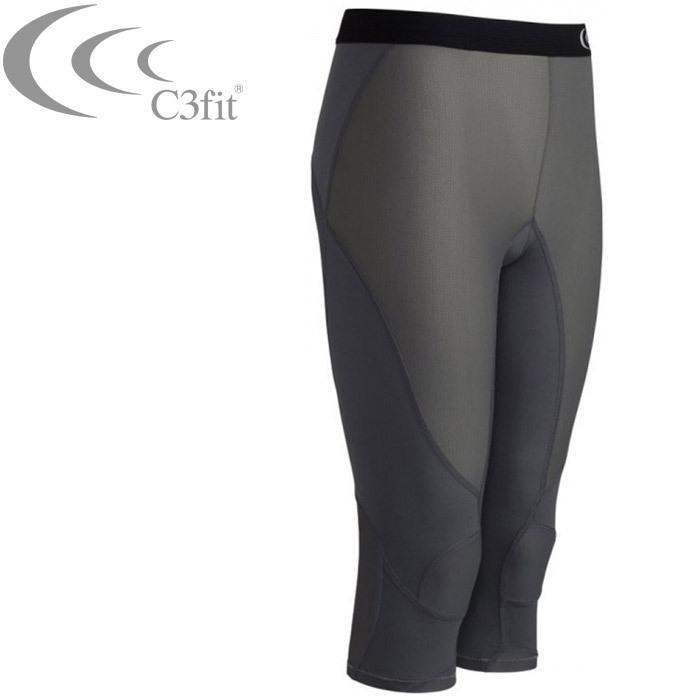 C3Fit メール便送料無料 C3fit(シースリーフィット) インパクトエアー 3/4タイツ レディース 3FW15328-DC : イーゾーン スポーツ - 通販 - Yahoo!ショッピング
