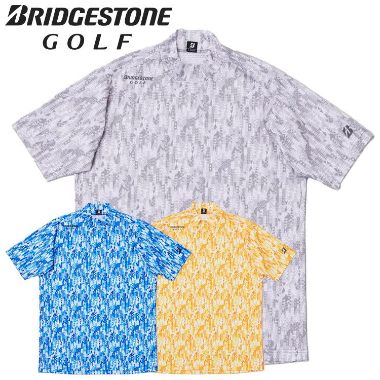 BRIDGESTONE GOLF ブリヂストンゴルフ 半袖モックネックシャツ メンズ 2025春夏 ゴルフウェア 3GE05A : イーゾーン スポーツ - 通販 - Yahoo!ショッピング