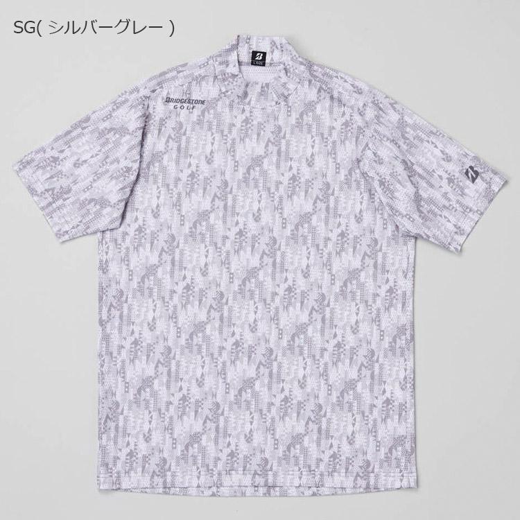 BRIDGESTONE GOLF ブリヂストンゴルフ 半袖モックネックシャツ メンズ 2025春夏 ゴルフウェア 3GE05A : イーゾーン スポーツ - 通販 - Yahoo!ショッピング