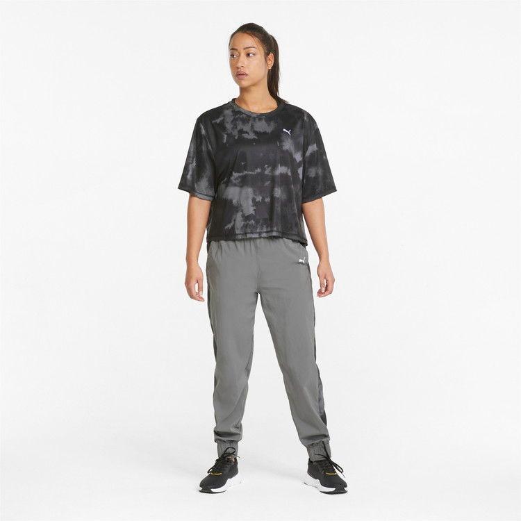 PUMA（プーマ） トレーニング FAVORITE AOP クロップ SS Tシャツ 521906-01 レディース メール便送料無料 ...
