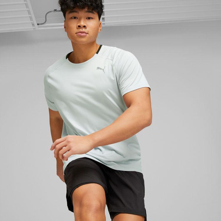 PUMA プーマ RUN CLOUDSPUN メッシュ SS Tシャツ 523620-80 メンズ メール便送料無料 : イーゾーン スポーツ ...