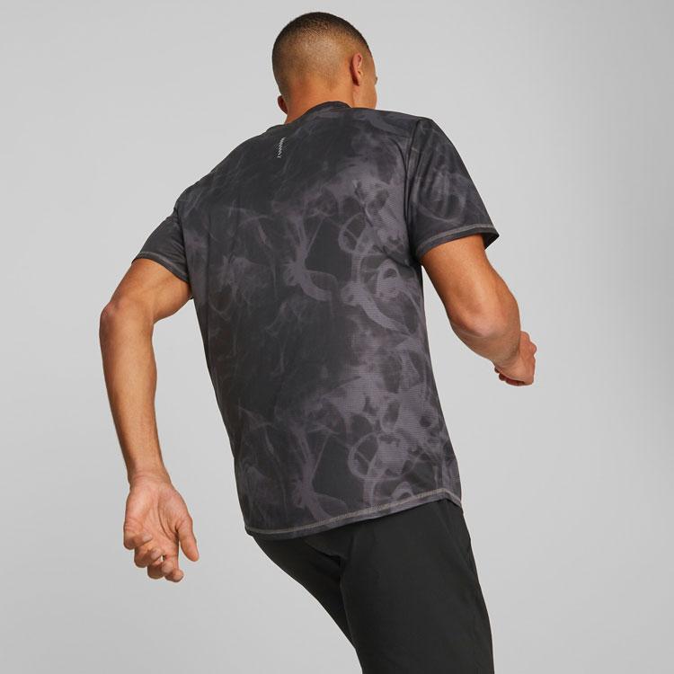 PUMA（プーマ） RUN FAVORITE AOP GRAPHIC SS Tシャツ 523623-01 メンズ メール便送料無料 : イー ...