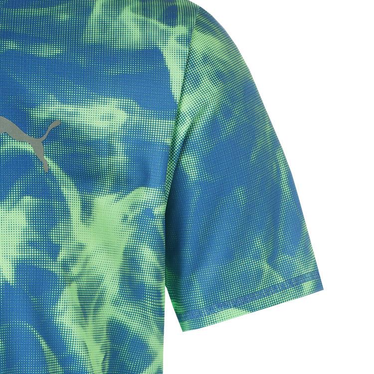 PUMA プーマ RUN FAVORITE AOP GRAPHIC SS Tシャツ 523623-92 メンズ メール便送料無料 : イー ...