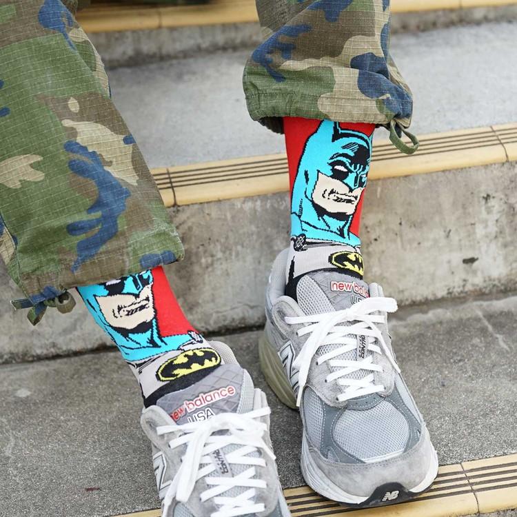 STANCE 期間限定お買い得プライス メール便送料無料 スタンス ソックス BATMAN & JOKER バットマン＆ジョーカー DC ...