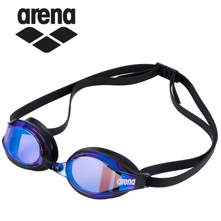 アリーナ 期間限定お買い得プライス 水泳 QーCHAKU2 レーシングゴーグル(ミラーレンズ、リノンくもり止め、FINA承認) メンズ レディース AS5SGG20U-PPBL : イーゾーン ...