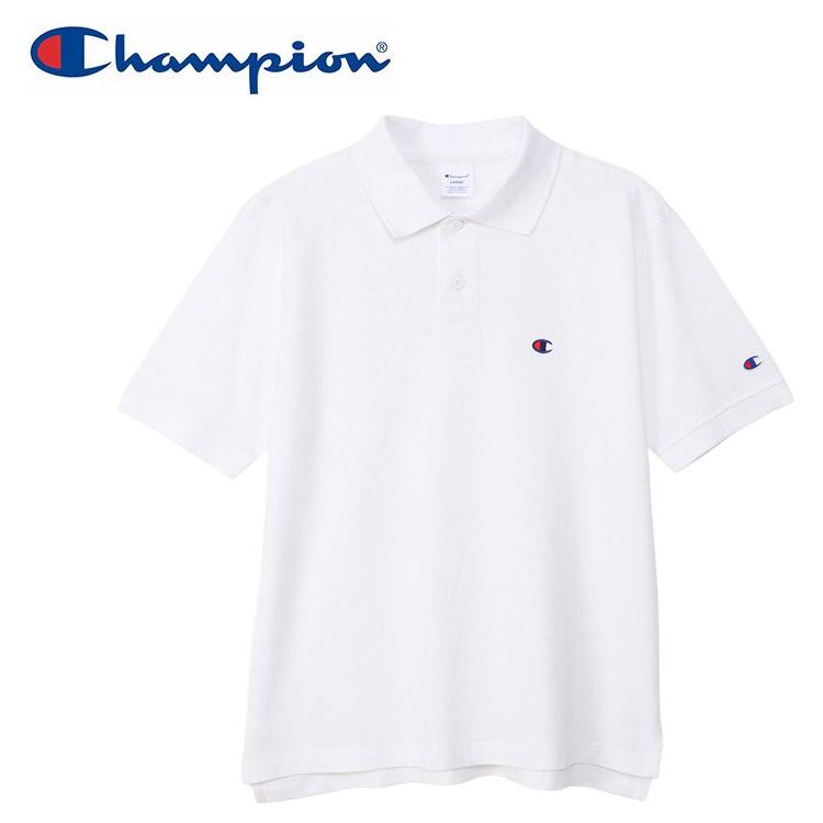 Champion（チャンピオン） POLO SHIRT C3-Z358-010 メンズ レディース メール便送料無料 : イーゾーン スポーツ ...