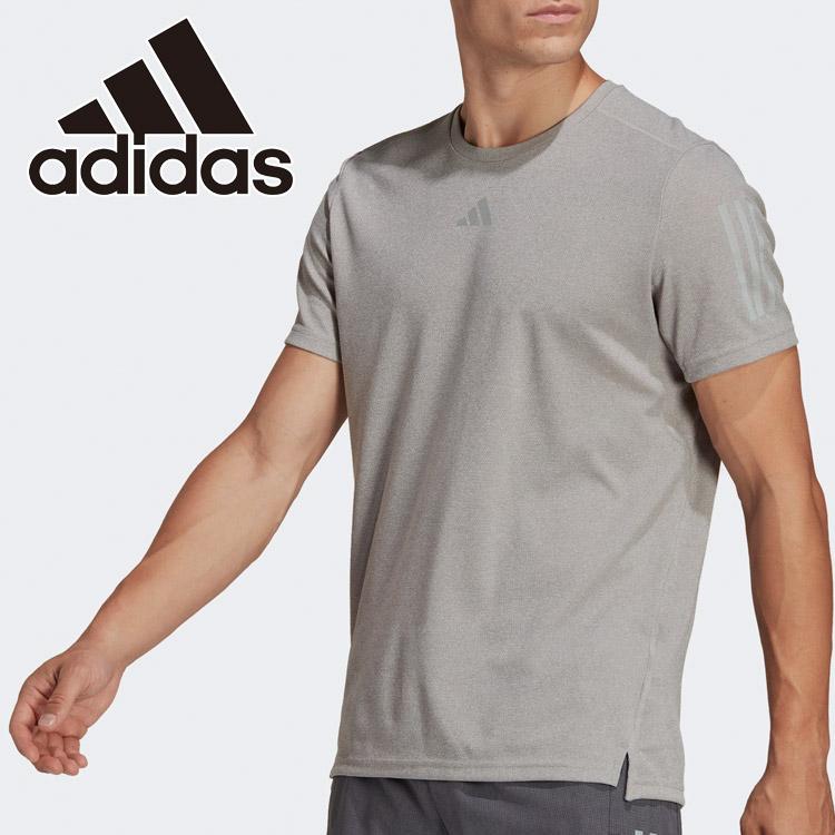 adidas（アディダス） M OTR HEATHER TEE CD563-HN0801 メンズ リサイクル素材 ソフト 吸湿性 メール便送料 ...