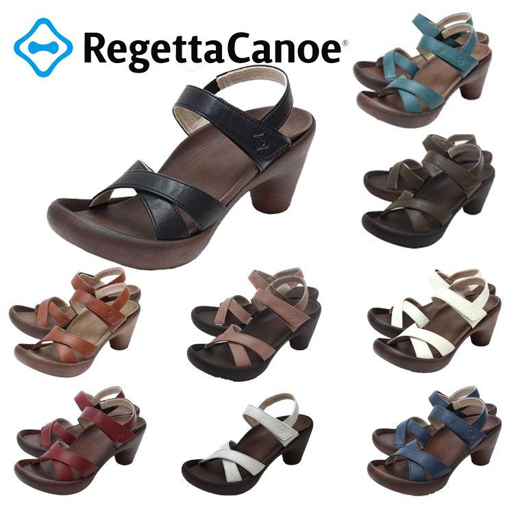 Re:getA リゲッタ カヌー カジュアル レディース クロスストラップ バナナヒールサンダル CJBN-5710 : イーゾーン スポーツ ...