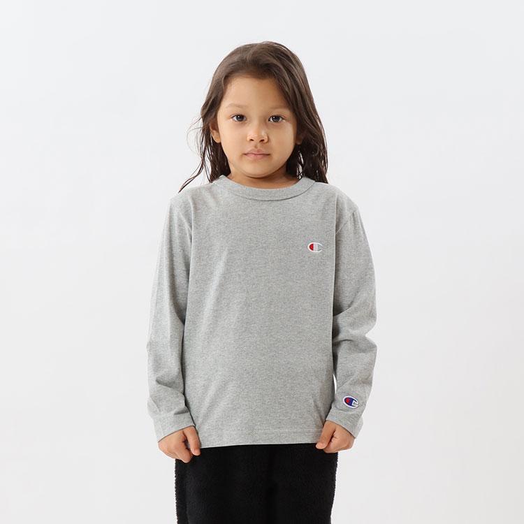 Champion チャンピオン ロングスリーブTシャツ ロンT 長袖 ベーシック ジュニア キッズ CK-Y401-070 メール便送料無料 : イーゾーン スポーツ - 通販 - Yahoo ...