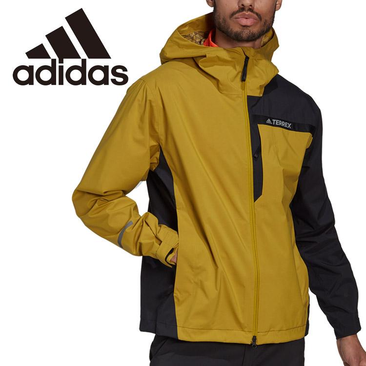 adidas 期間限定お買い得プライス アディダス M TERREX MULTI 2.5L レインジャケット E4784-HF3272 メンズ ...