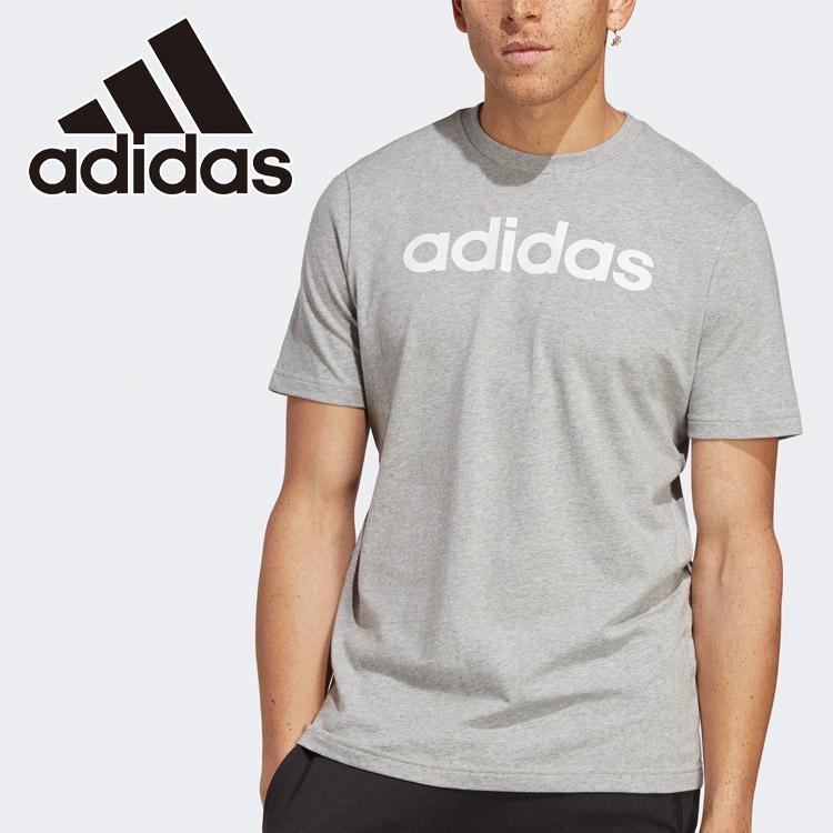 adidas アディダス M ESS LIN SJ Tシャツ ECQ98-IC9277 メンズ メール便送料無料 : イーゾーン スポーツ ...