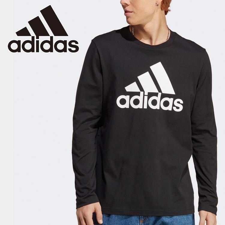 adidas アディダス M ESS BL SJ LS Tシャツ ECR12-IC9308 メンズ メール便送料無料 : イーゾーン スポーツ ...