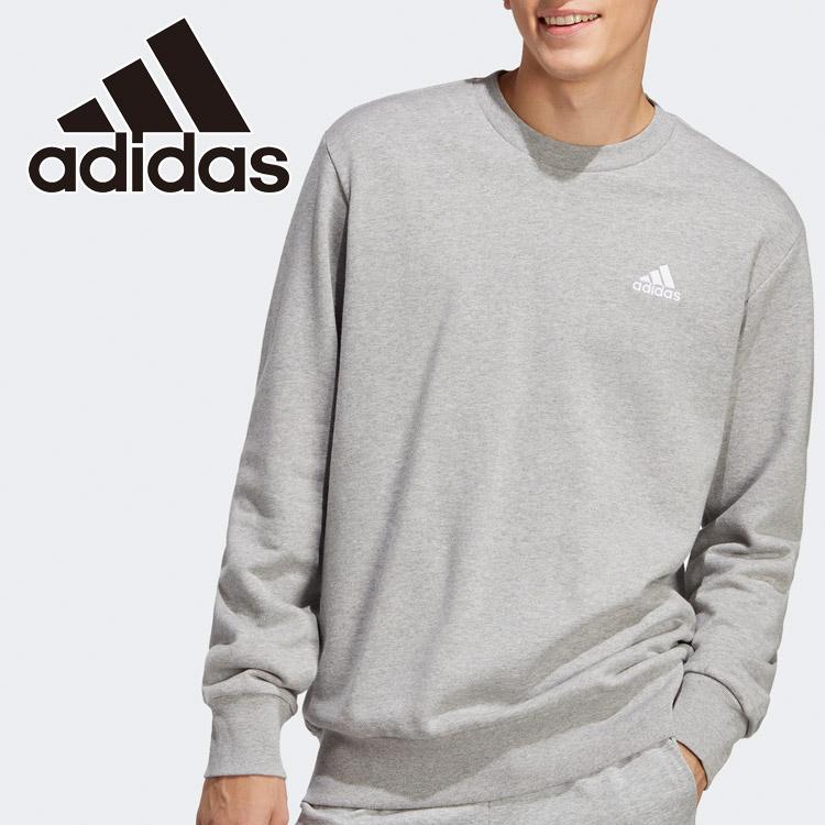 adidas 期間限定お買い得プライス アディダス M ESS SL クルースウェット ECR21-IC9331 メンズ : イーゾーン ...