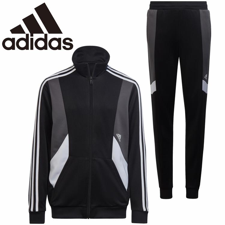 adidas（アディダス） YB カラーブロック トラックスーツ ENN27-HR6324 ジュニア : イーゾーン スポーツ - 通販 ...