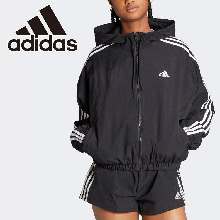 adidas 期間限定お買い得プライス アディダス W ESS 3S ウィンドブレーカー ETT60-HT3399 レディース : イーゾーン ...