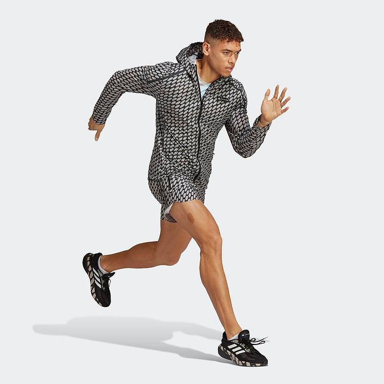 adidas（アディダス） マリメッコ ランアイコン スリーストライプスショーツ メンズランニング マリメッコとのコラボショーツ EUY66 ...