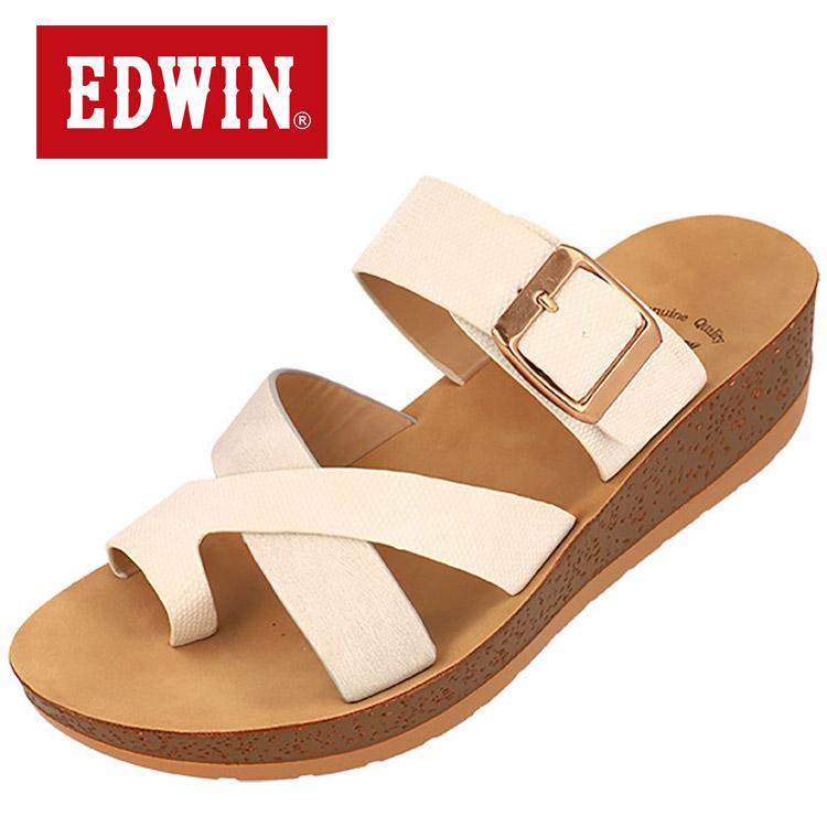 EDWIN（エドウィン） カジュアル レディースサンダル EW9502-2 : イーゾーン スポーツ - 通販 - Yahoo!ショッピング