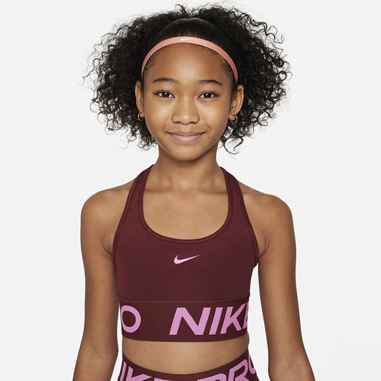 NIKE メール便送料無料 ナイキ YTH ガールズ スウッシュ PRO ブラ FQ1259-619 ジュニア : イーゾーン スポーツ - 通販 - Yahoo!ショッピング