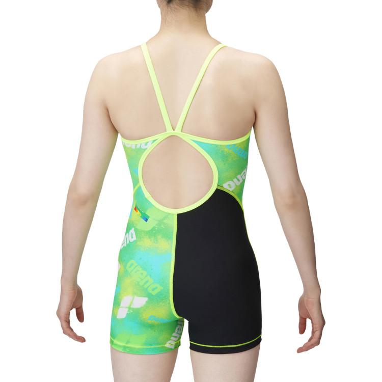 メール便送料無料 アリーナ 水着 タフミドルスパッツ レディース FSA-2635W-GNBK : fsa-2635w-gnbk : イー ...