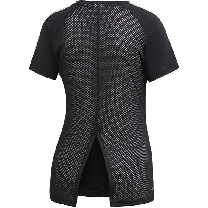 adidas アディダス W CORE D2M 半袖Tシャツ 3ストライプス レディース FSE60-DU2073 メール便送料無料 : イー ...