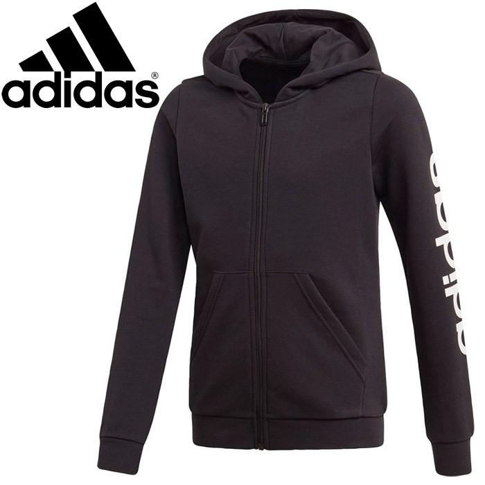 adidas（アディダス） G CORE フレンチテリー スウェットフルジップパーカー ジュニア ガールズ GEQ73-EH6124 : イー ...