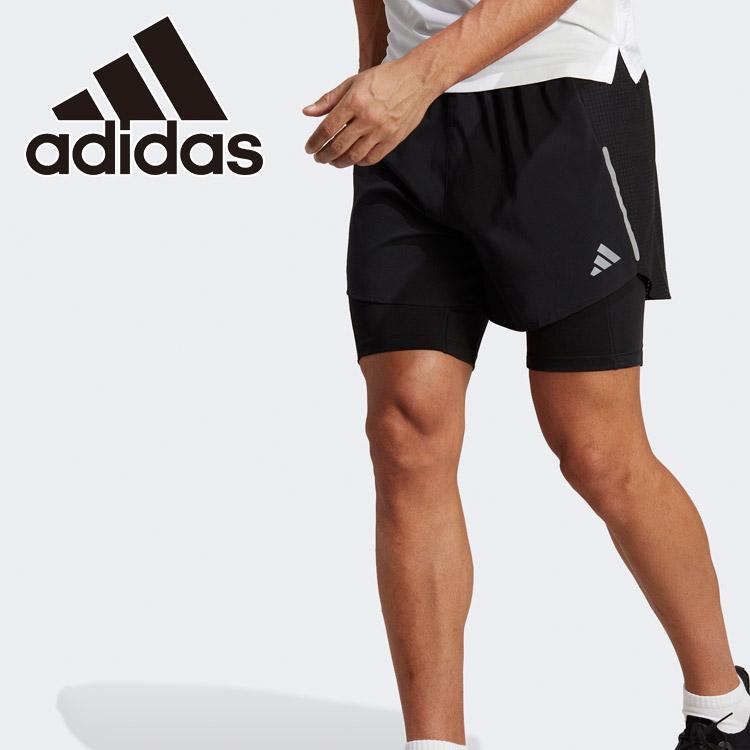 adidas 期間限定お買い得プライス メール便送料無料 アディダス M D4R SHORT 2IN1 HI246-HN8023 メンズ ...