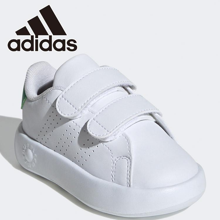 adidas アディダス ADVANCOURT CF I ID5286 インファントシューズ アドバンコート キッズ リサイクル素材を一部使用 ...