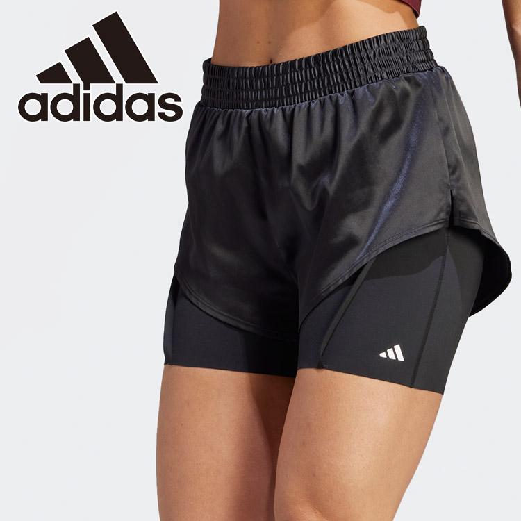 adidas アディダス W POWER 2IN1 ショーツ IKS04-IL9449 レディース メール便送料無料 : イーゾーン スポーツ ...