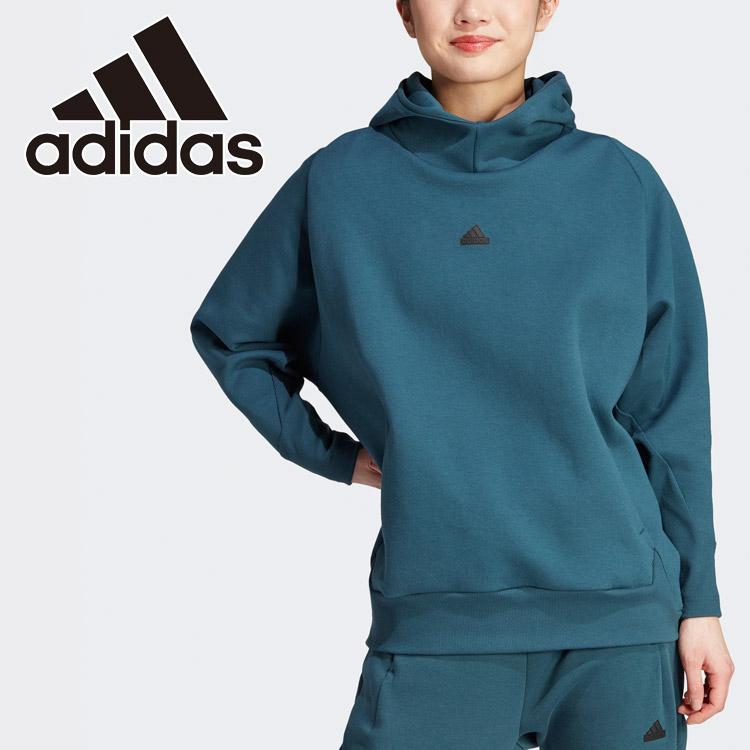 adidas アディダス W ZNE フーディ IKU98-IN5121 レディース ADIDAS Z.N.E. オーバーヘッド パーカー ...