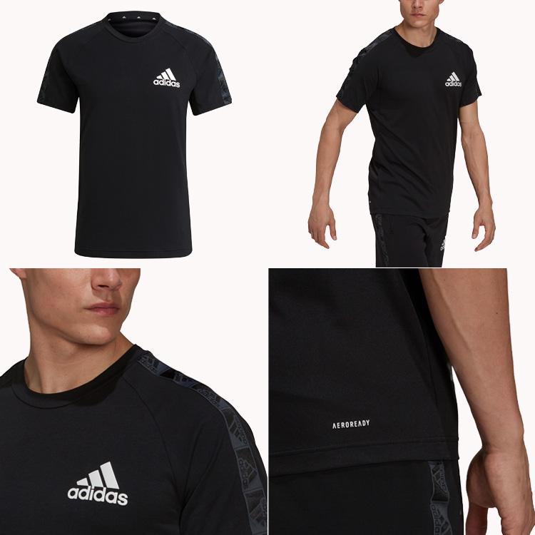 adidas アディダス M D2M MOTION Tシャツ IYQ66 メンズ 半袖 ワンポイント ロゴ 胸ロゴ GR9677 H28784 ...