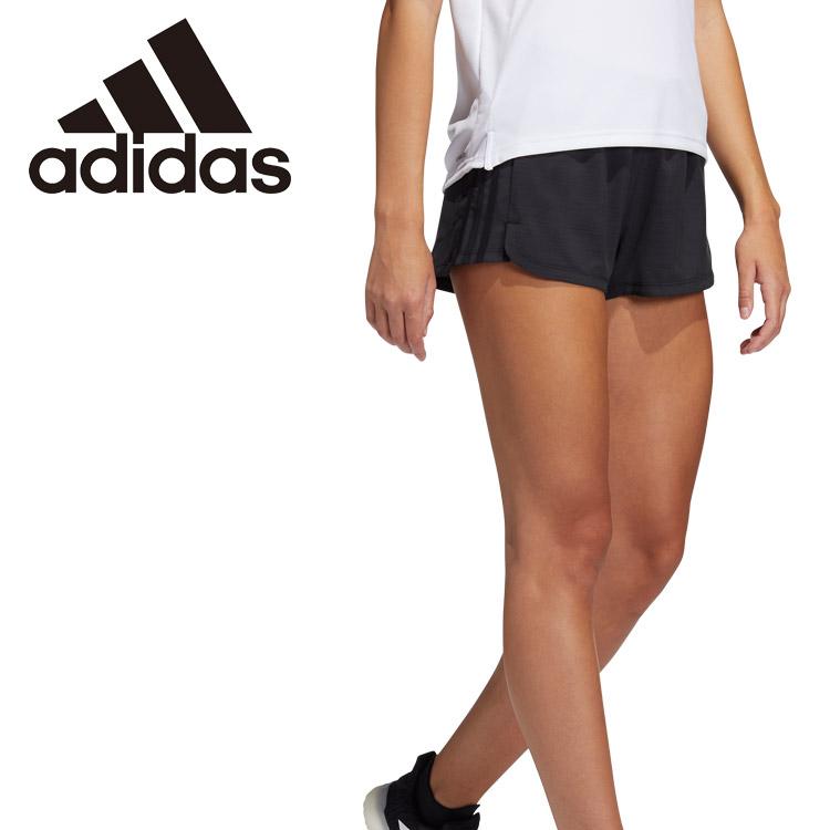 adidas 期間限定お買い得プライス メール便送料無料 アディダス W PACER ヘザー ウーブンショーツ JLD51-GT1186 ...