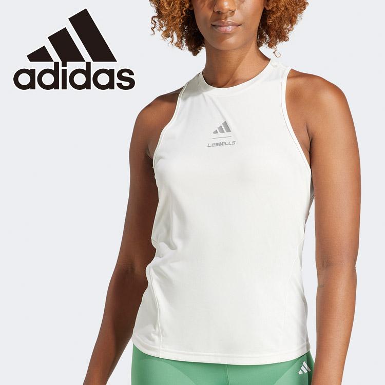 adidas 期間限定お買い得プライス メール便送料無料 アディダス W LESMILLS タンクトップ KMD90-IS2361 レディース ...