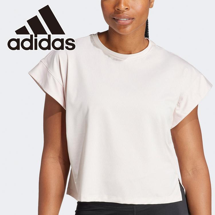 adidas（アディダス） W YOGA Tシャツ KNS52-IS2979 レディース リサイクル素材を一部使用した、フレッシュなスタイルの ...