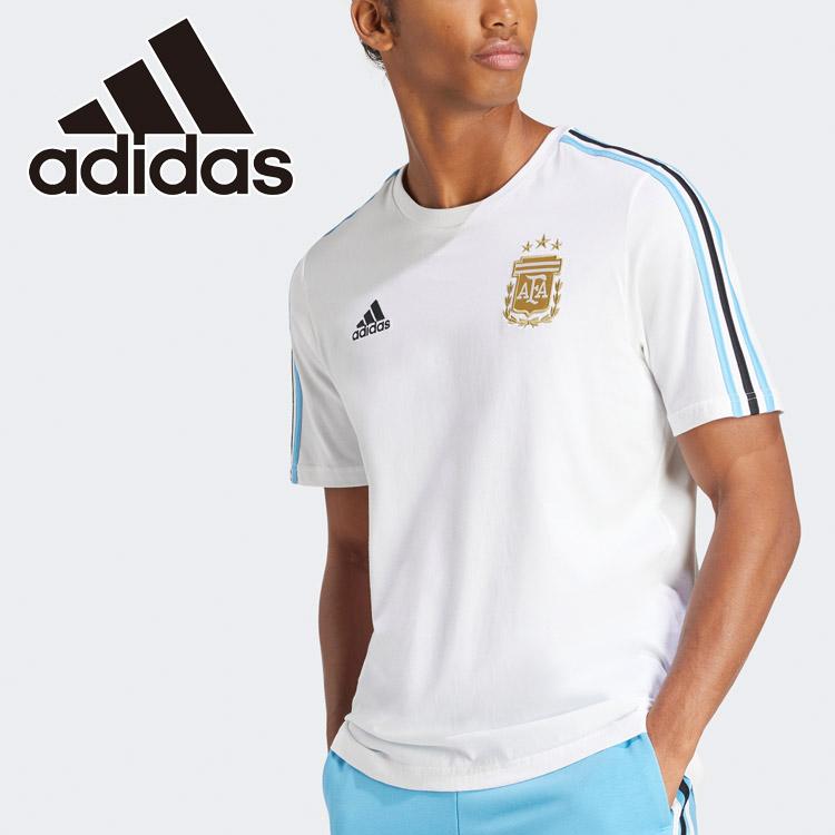 adidas アディダス アルゼンチン代表 DNA 半袖Tシャツ KNY58-IU2142 メンズ メール便送料無料 : イーゾーン スポーツ ...