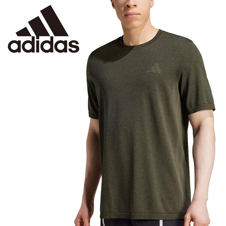 adidas 期間限定お買い得プライス メール便送料無料 アディダス トレイン エッセンシャルズ ストラクチャー 半袖Tシャツ KQW37 ...