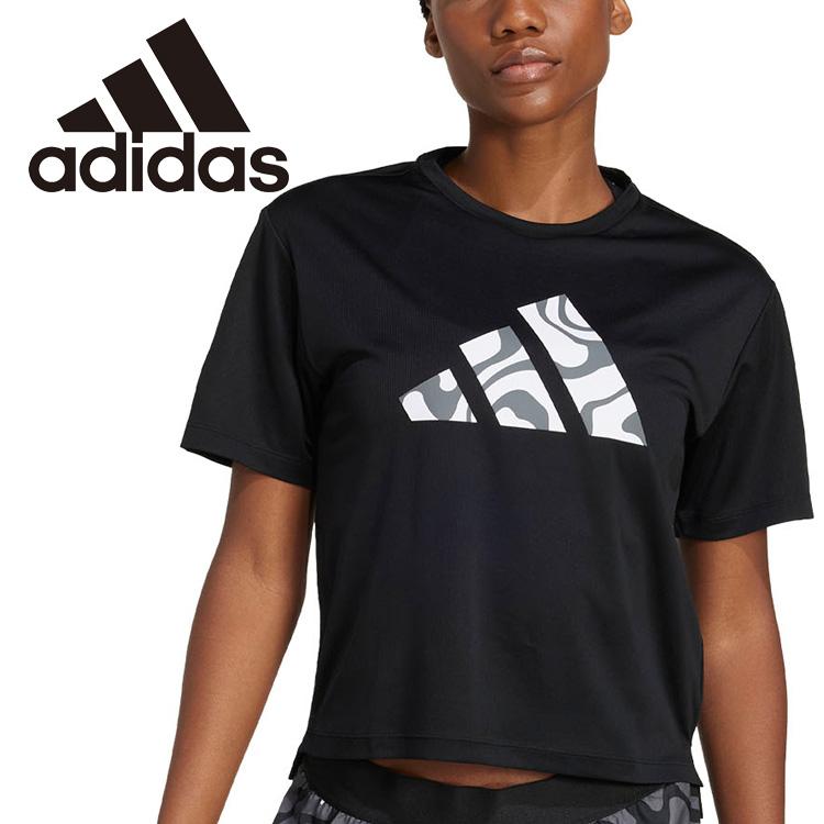 adidas メール便送料無料 アディダス ラン イット ブランドラブ 半袖Tシャツ KVL53-JD2348 レディース : イーゾーン ...