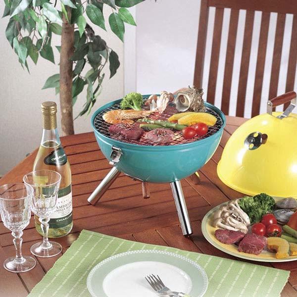 CAPTAIN STAG キャプテンスタッグ マルチ ミニバーベキューコンロ イエロー×グリーン M6373 : イーゾーン スポーツ ...