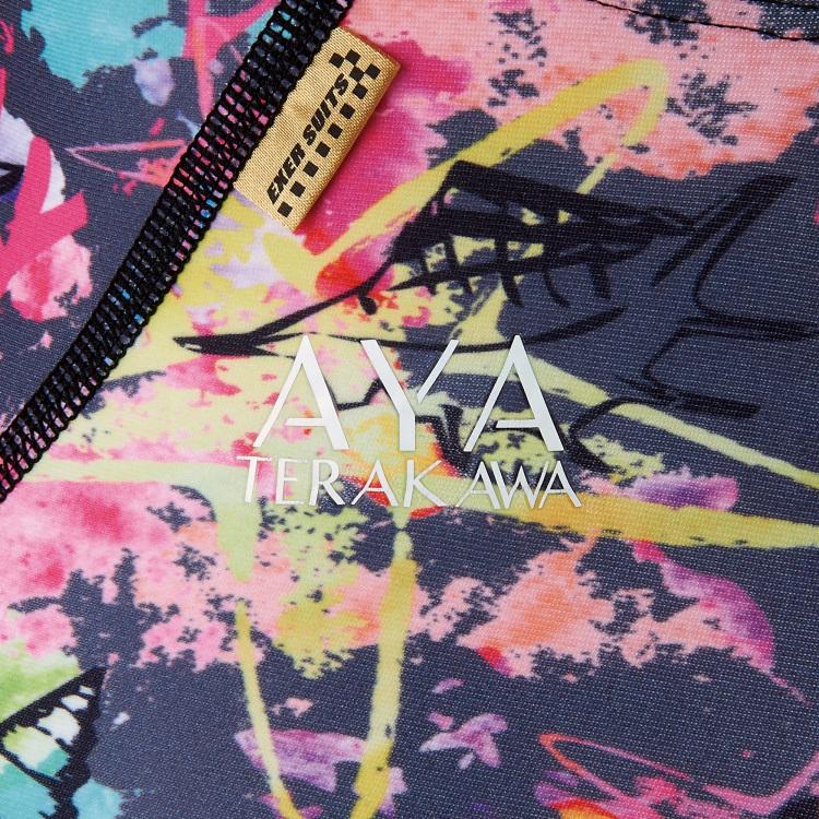 MIZUNO ミズノ スイム 競泳練習用 TERAKAWA AYA COLLECTION ハーフスーツ レディース N2MG077665 ...