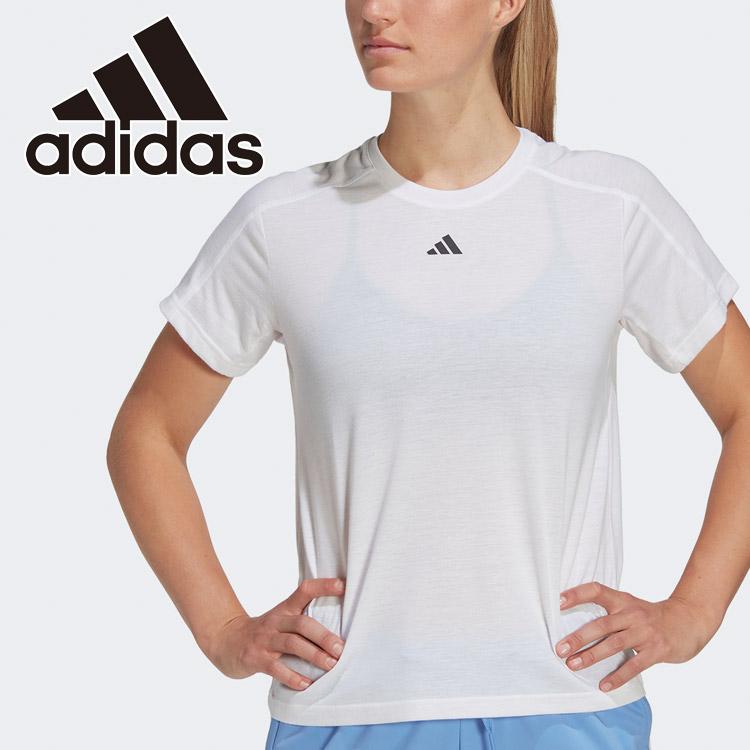 adidas アディダス W TR-ES クルー Tシャツ NEN26-HR7796 レディース メール便送料無料 : イーゾーン スポーツ ...