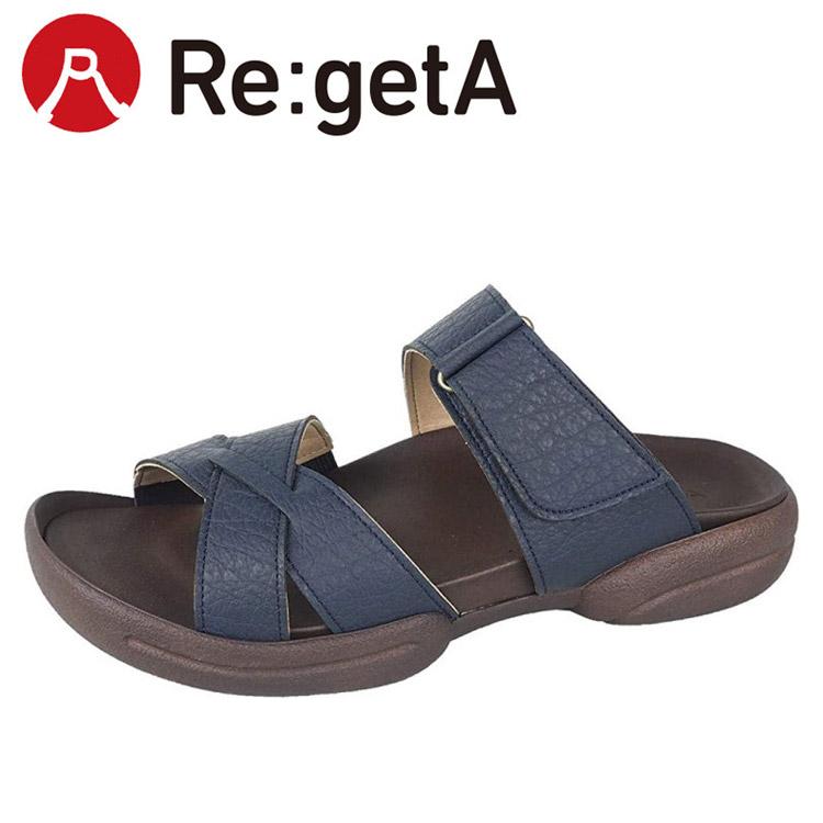 Re:getA リゲッタ カジュアル メンズ クロスベルト グミインソール サンダル R-226M R226M-DBL : イーゾーン スポーツ - 通販 - Yahoo!ショッピング