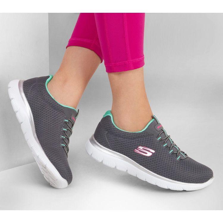 SKECHERS スケッチャーズ SUMMITS 12980-CCGR レディース シューズ : イーゾーン スポーツ - 通販 - Yahoo!ショッピング