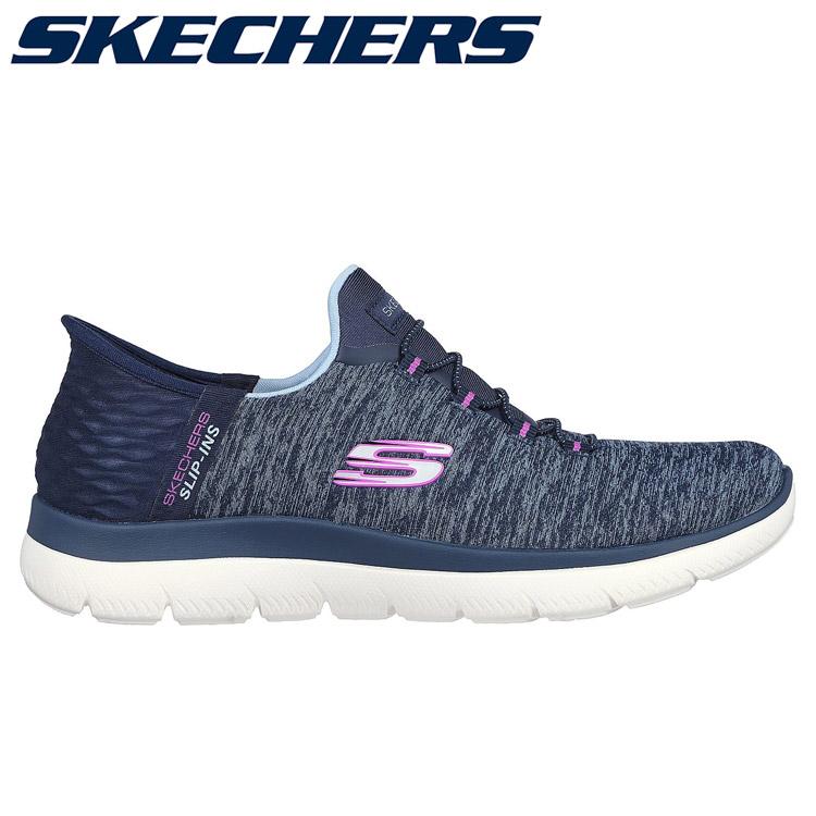 SKECHERS 期間限定お買い得プライス スケッチャーズ SUMMITS-DAZZLING HAZE SKJ-149937W-NVPR レディース シューズ : イーゾーン スポーツ ...