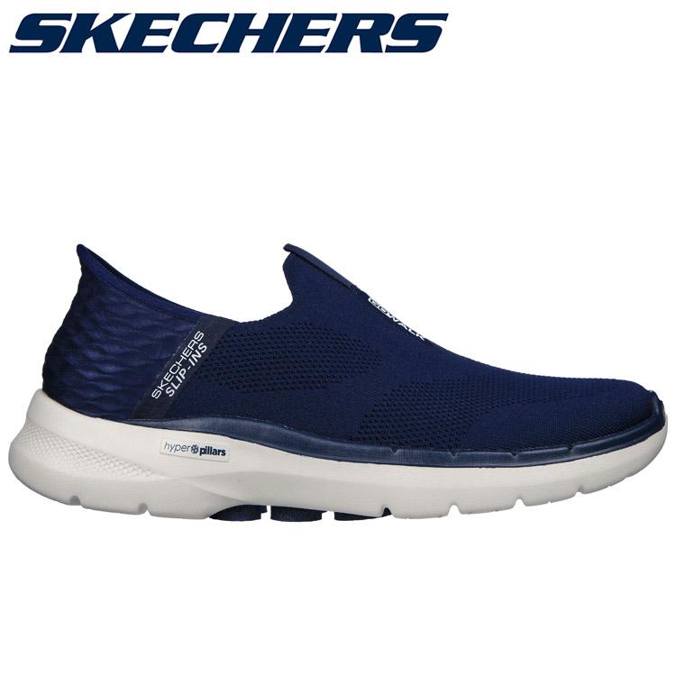 SKECHERS 期間限定お買い得プライス スケッチャーズ GO WALK 6 - EASY ON 216278-NVY メンズ レディース ...